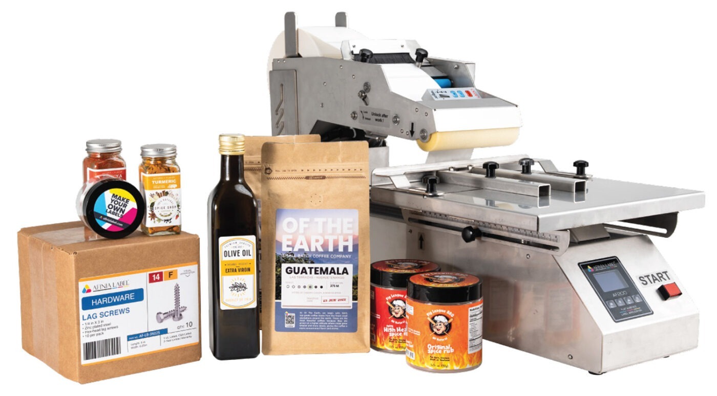 AF200 Flat Surface Label Applicator - Color Labels and More, Inc